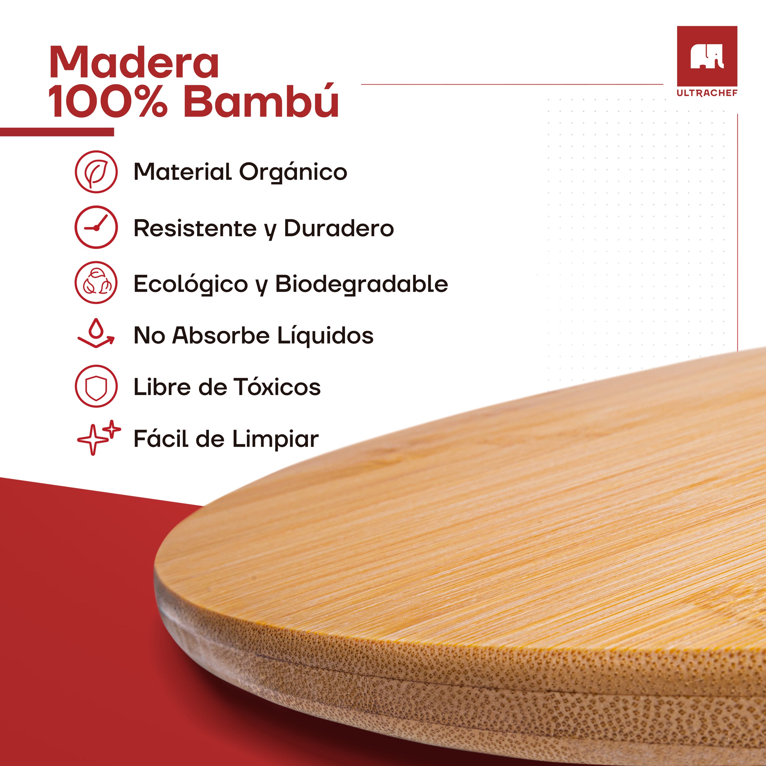 Lazy Susan de Bambú